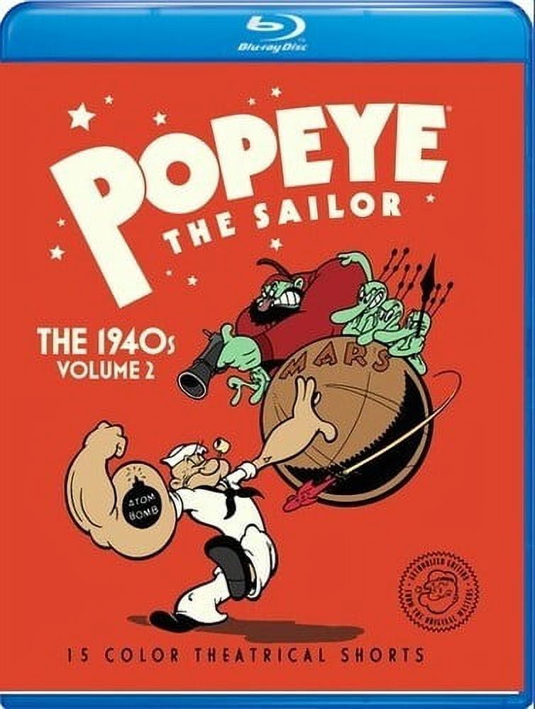 Popeye The Sailor: The 1940s Volume 2 [Blu-ray] [Blu-ray] - Walmart.com
