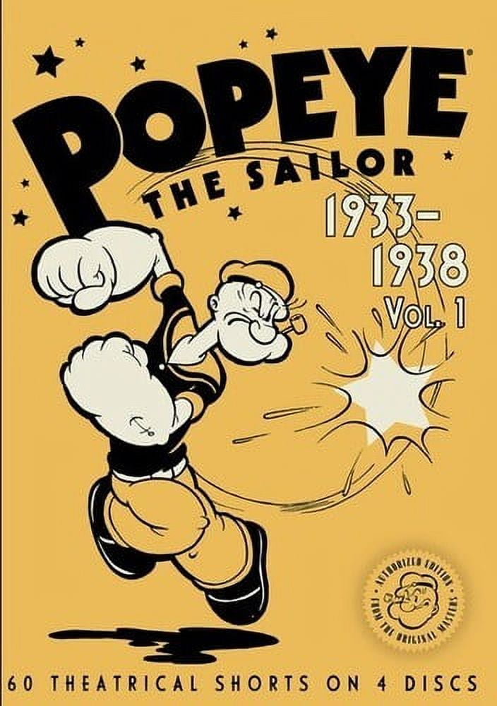Popeye the Sailor: Volume 1: 1933-1938 (DVD), Warner Archives, Kids ...