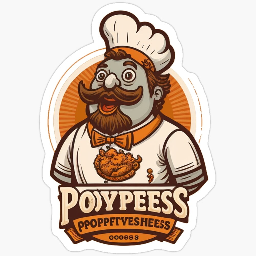 Popeyes Chicken Sticker Phone Decal Water Bottle Stickers Car Decals ...
