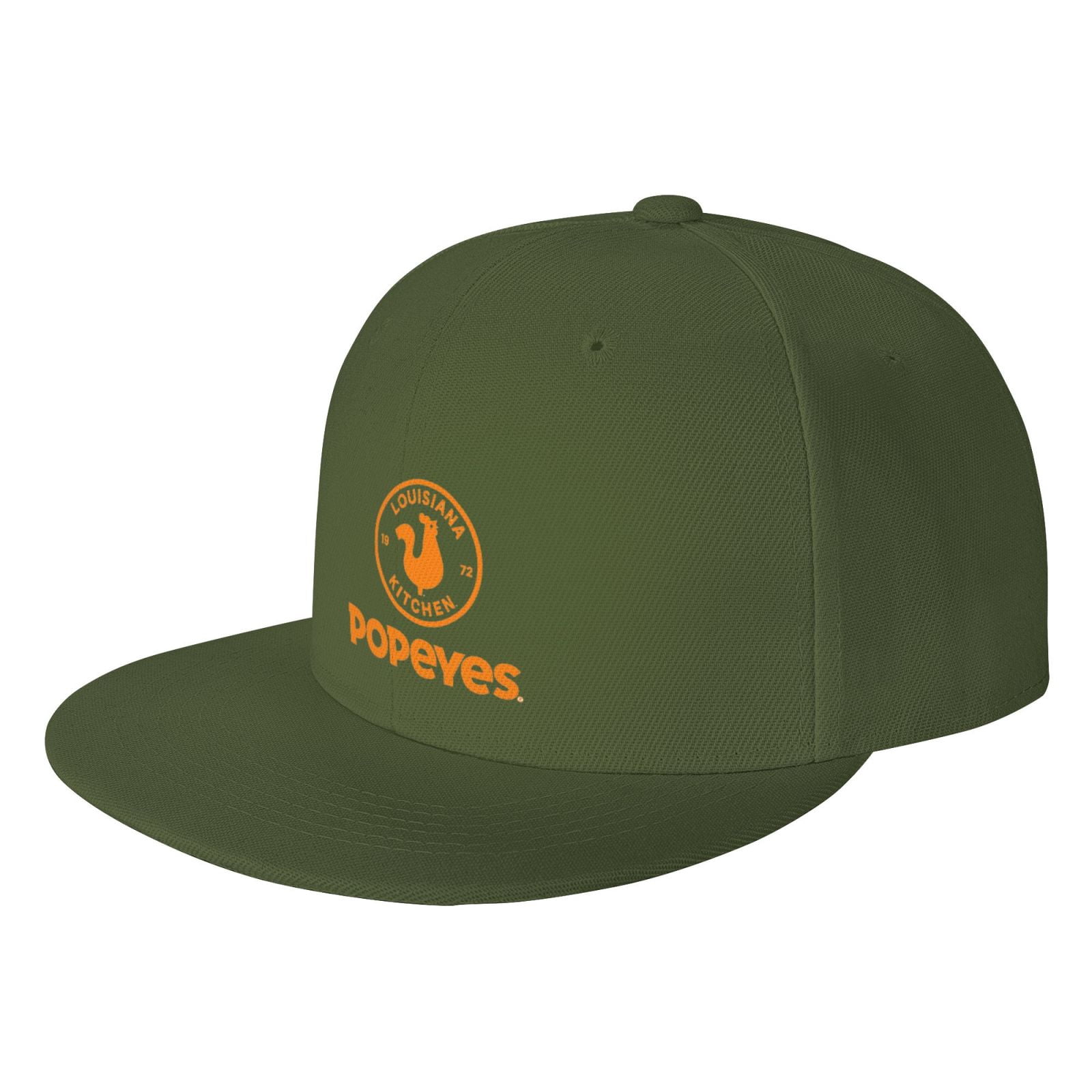 Popeyes Louisiana Kitchen Adult Flat Brim Hip Hop Hat Dad Hat Baseball ...