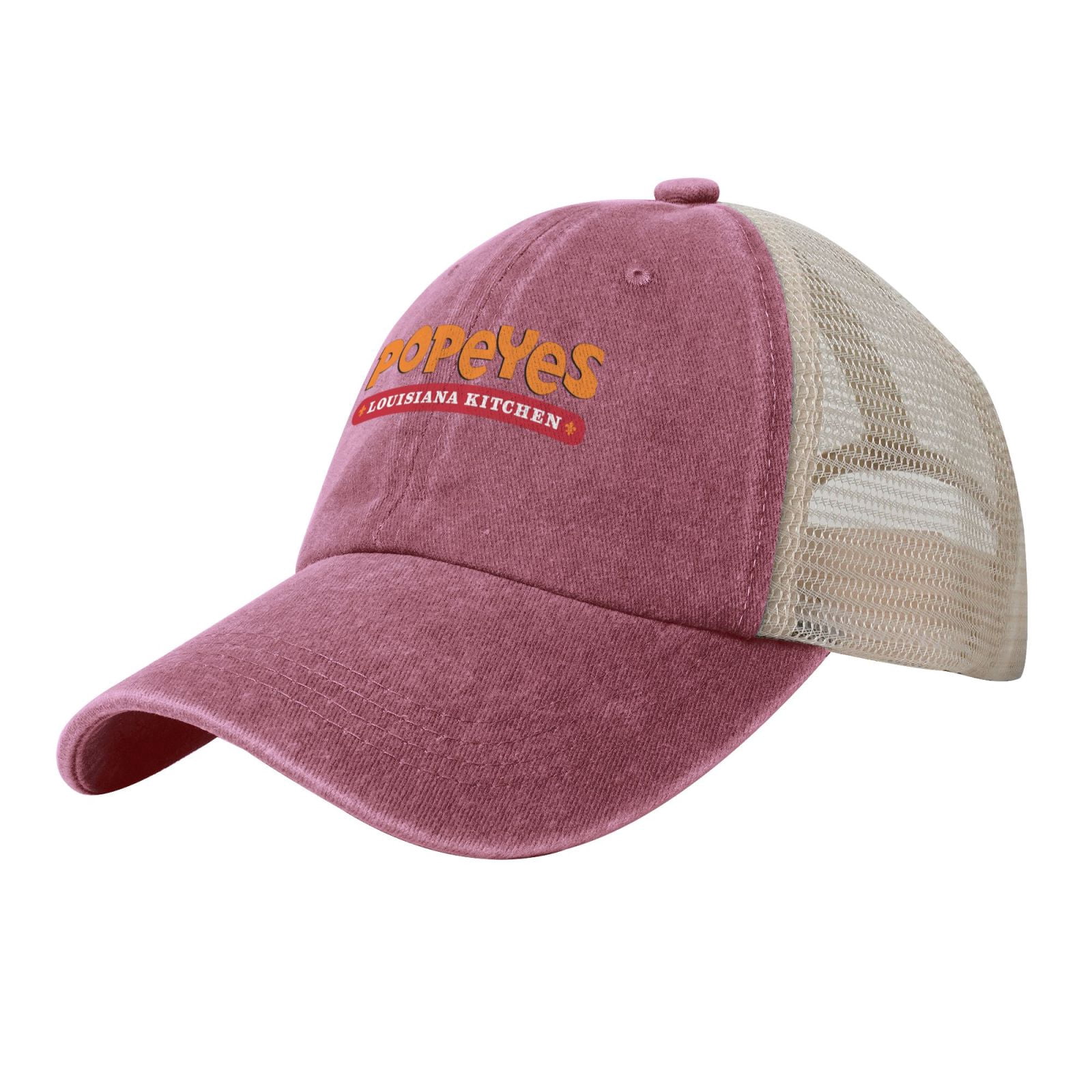 Popeyes Louisiana Kitchen Cowboy Mesh Baseball Cap Vintage Classic ...