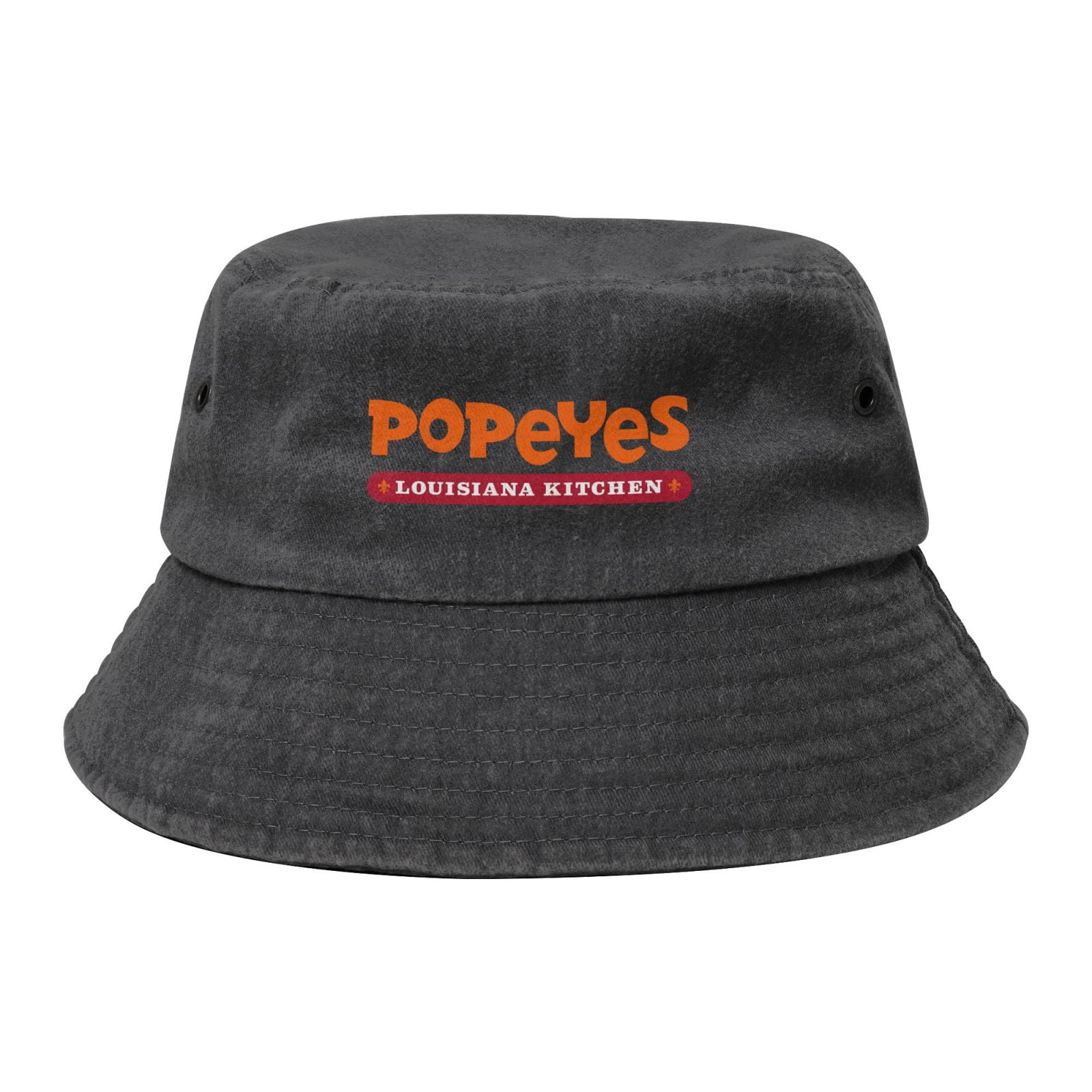 Popeyes Louisiana Kitchen Washed Denim Sun Hats for Men Women Bucket ...