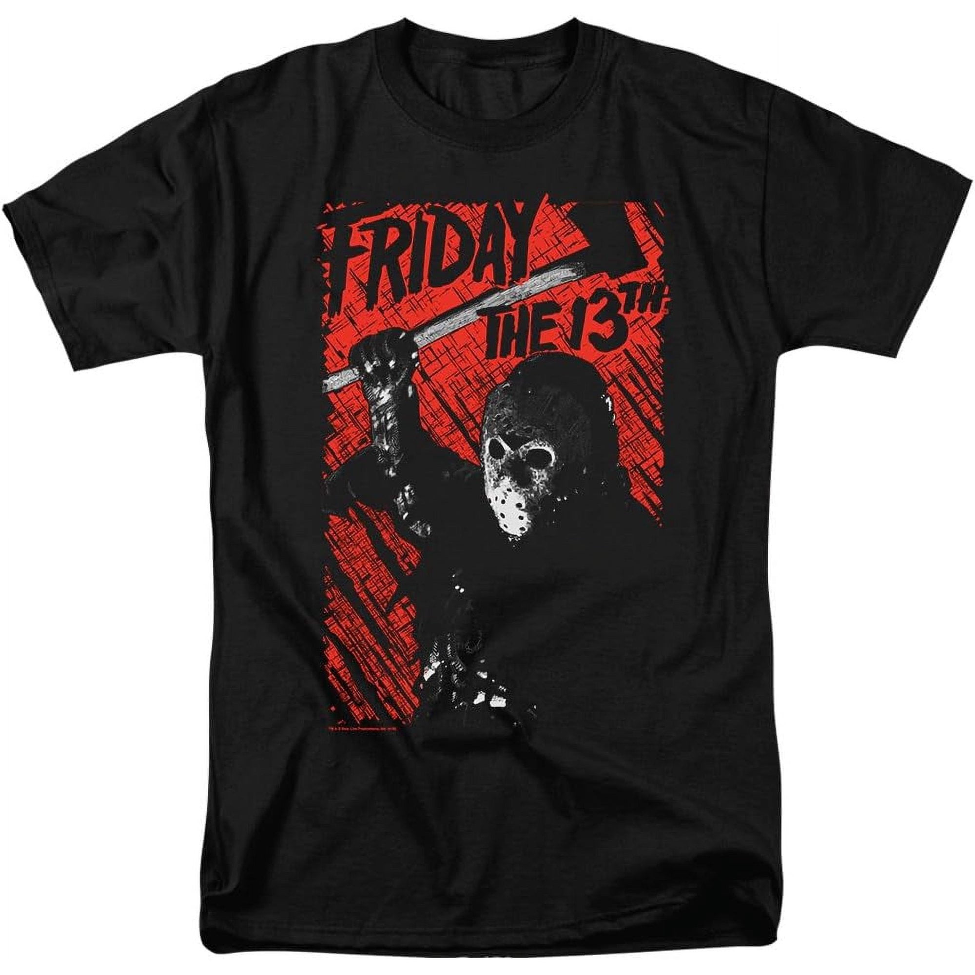 Popfunk Classic Friday The 13th Movie Jason Lives pure cotton T Shirt ...