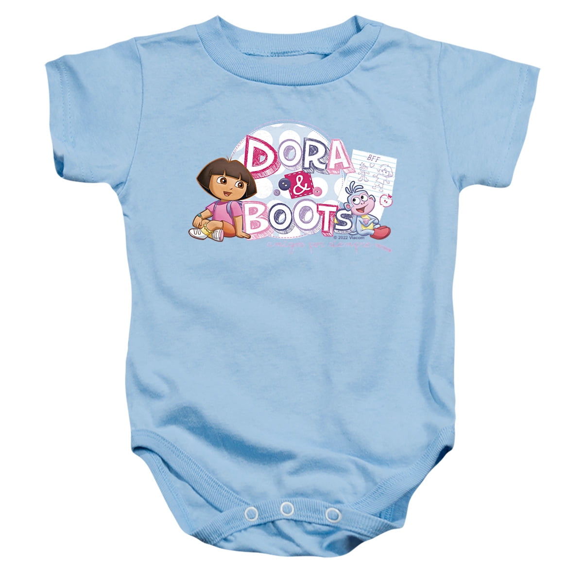 Popfunk Dora The Explorer Amigos Por Siempre Unisex Infant Snap Suit ...