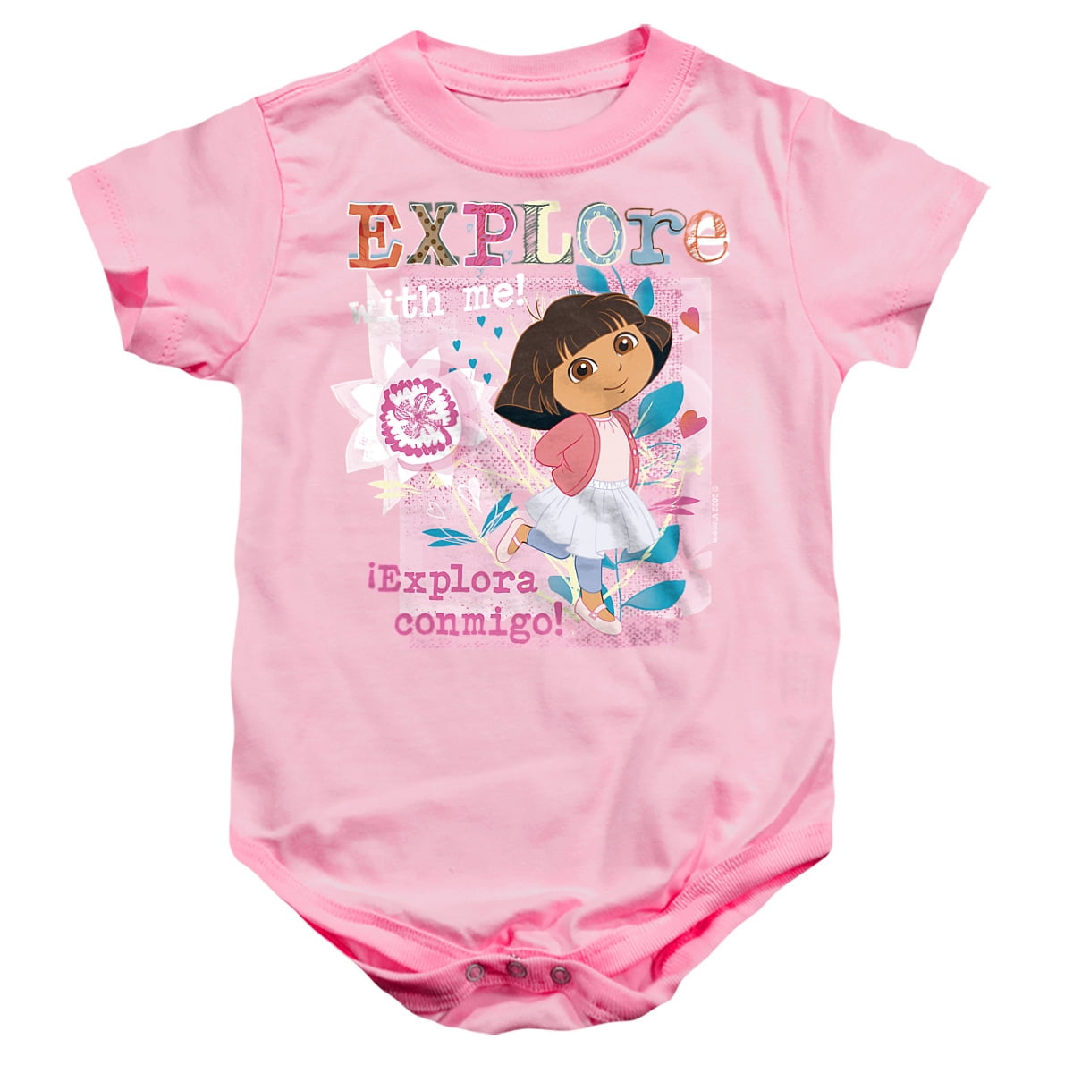 Popfunk Dora The Explorer Explore With Me! Textured Design Unisex ...