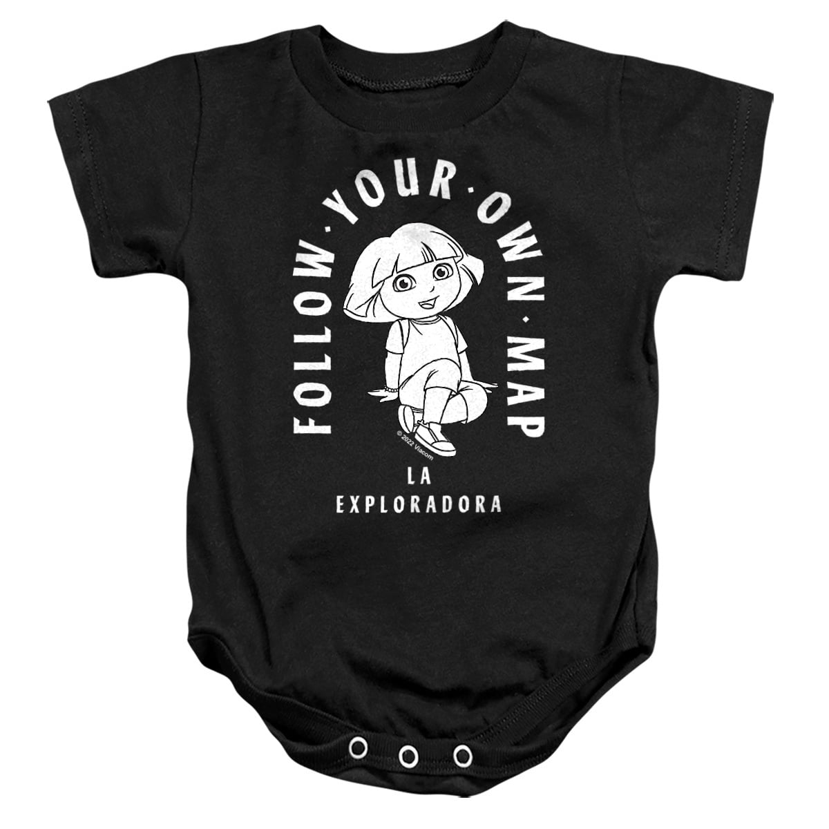 Popfunk Dora The Explorer Follow Your Own Map Unisex Infant Snap Suit ...