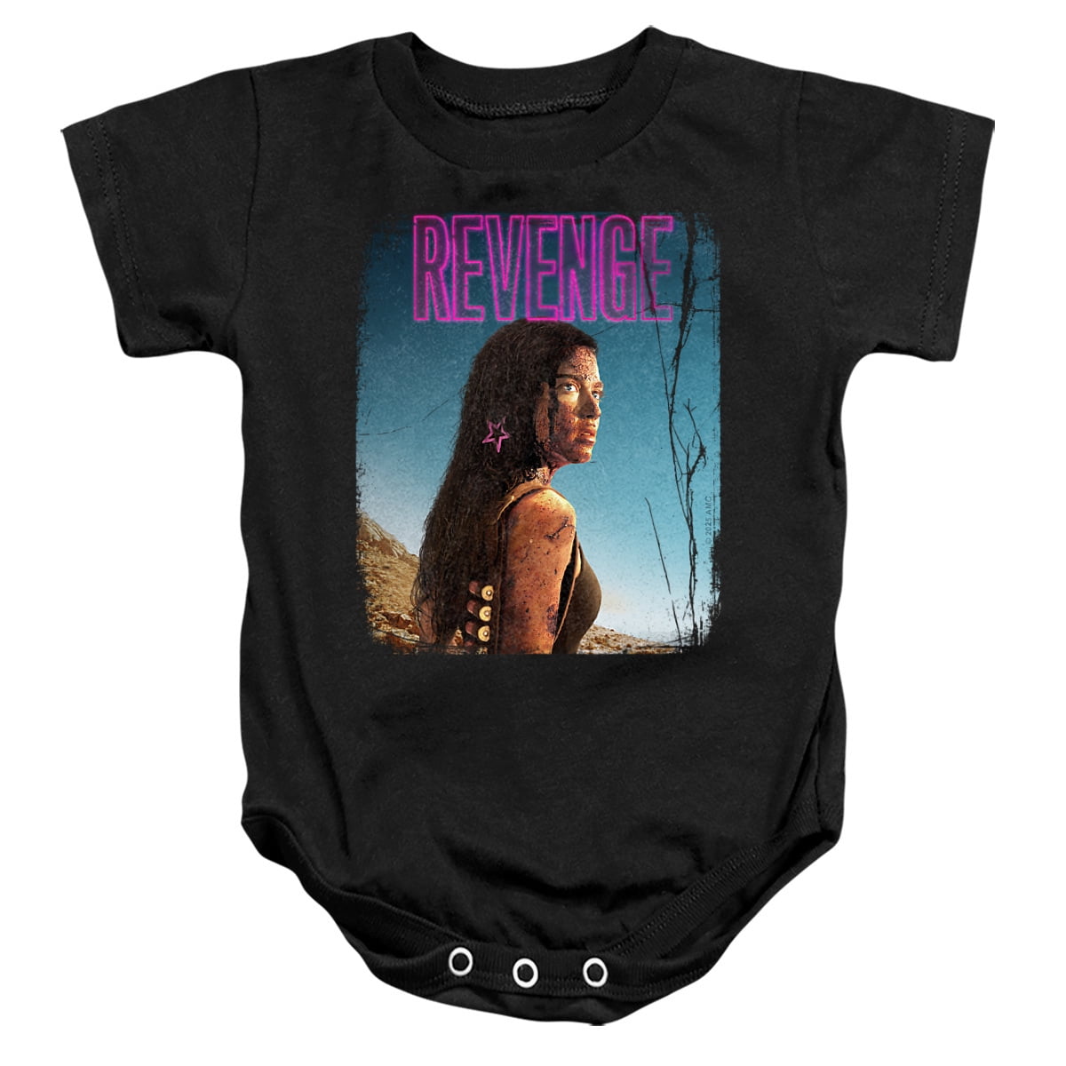 Popfunk Revenge Key Art Unisex Infant Snap Suit for Baby, Black, Medium ...