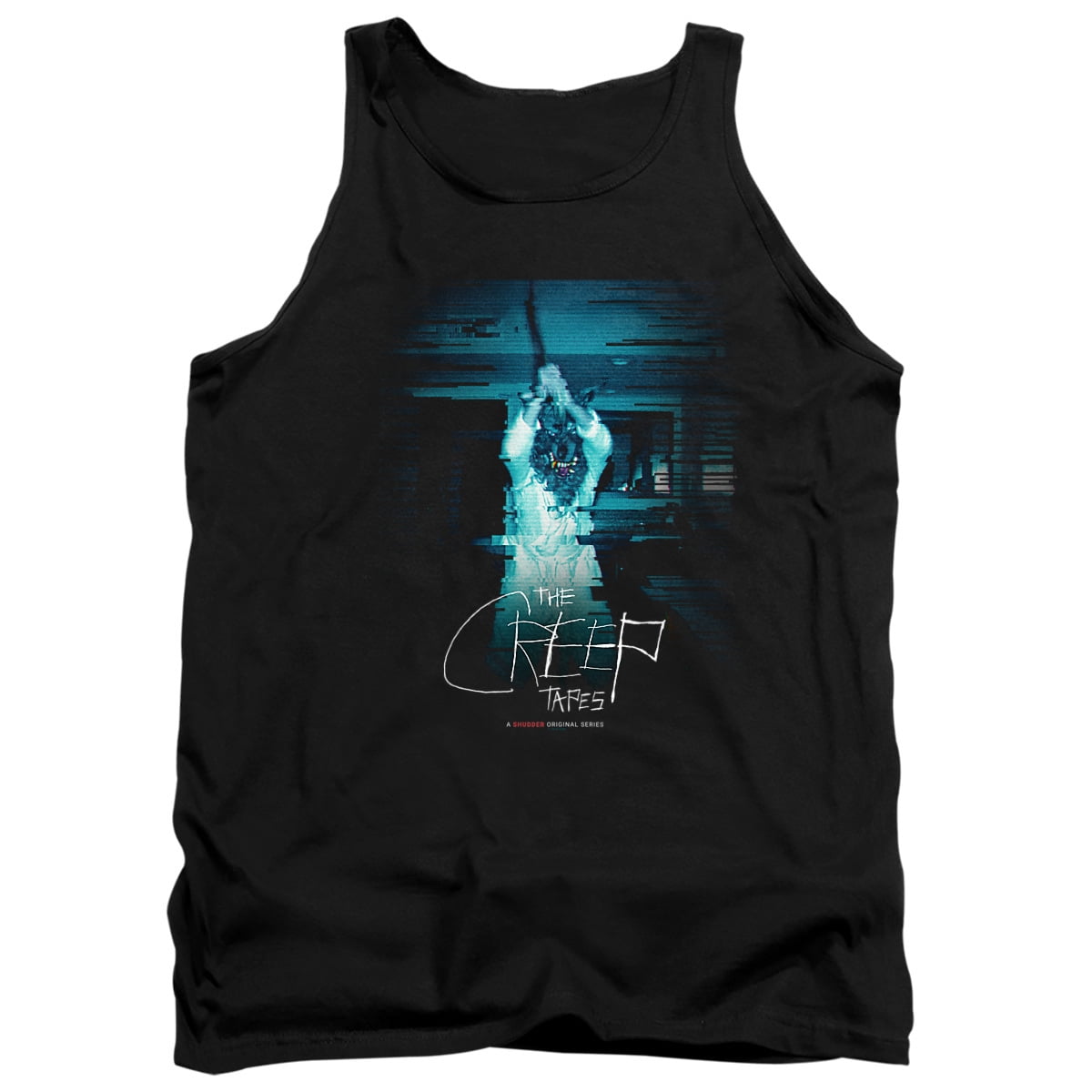 Popfunk The Creep Tapes Key Art Unisex Adult Tank Top, Black, Medium ...