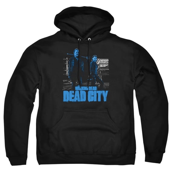Popfunk The Walking Dead - Dead City Mono Pose Adult Pull-Over Hoodie ...