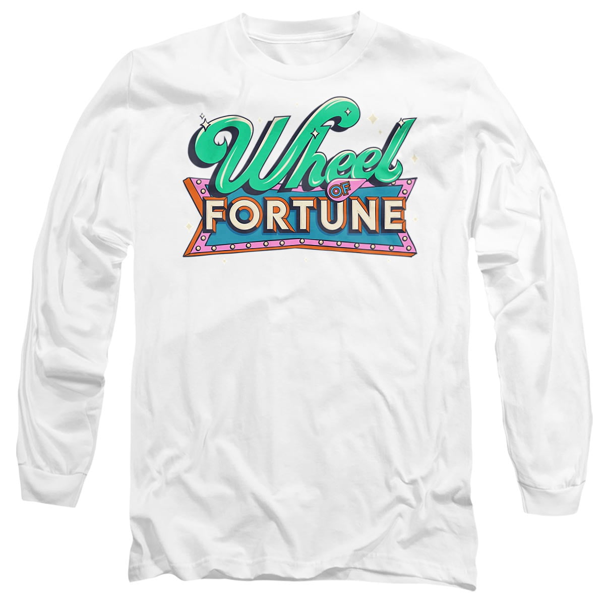 Popfunk Wheel of Fortune Big Money Unisex Adult Long-Sleeve T Shirt ...