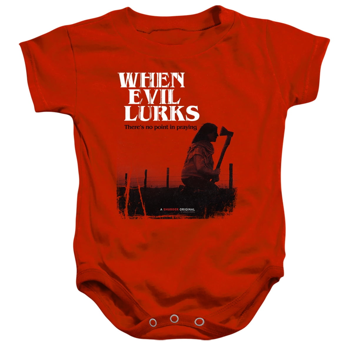 Popfunk When Evil Lurks Key Art Unisex Infant Snap Suit for Baby, Red ...