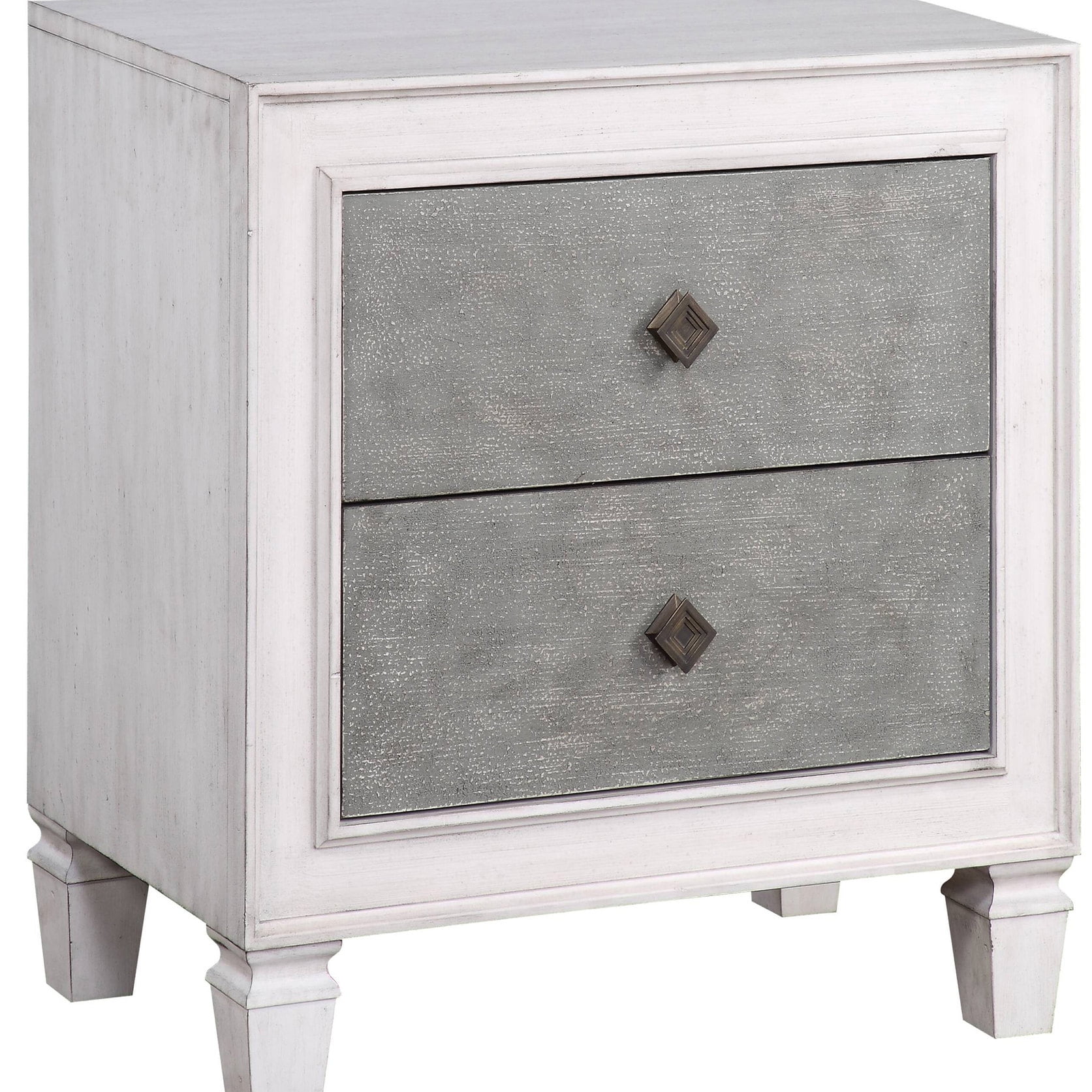 Poplar Wood and Full - extension Drawers / Bedroom Nightstand - Walmart.com