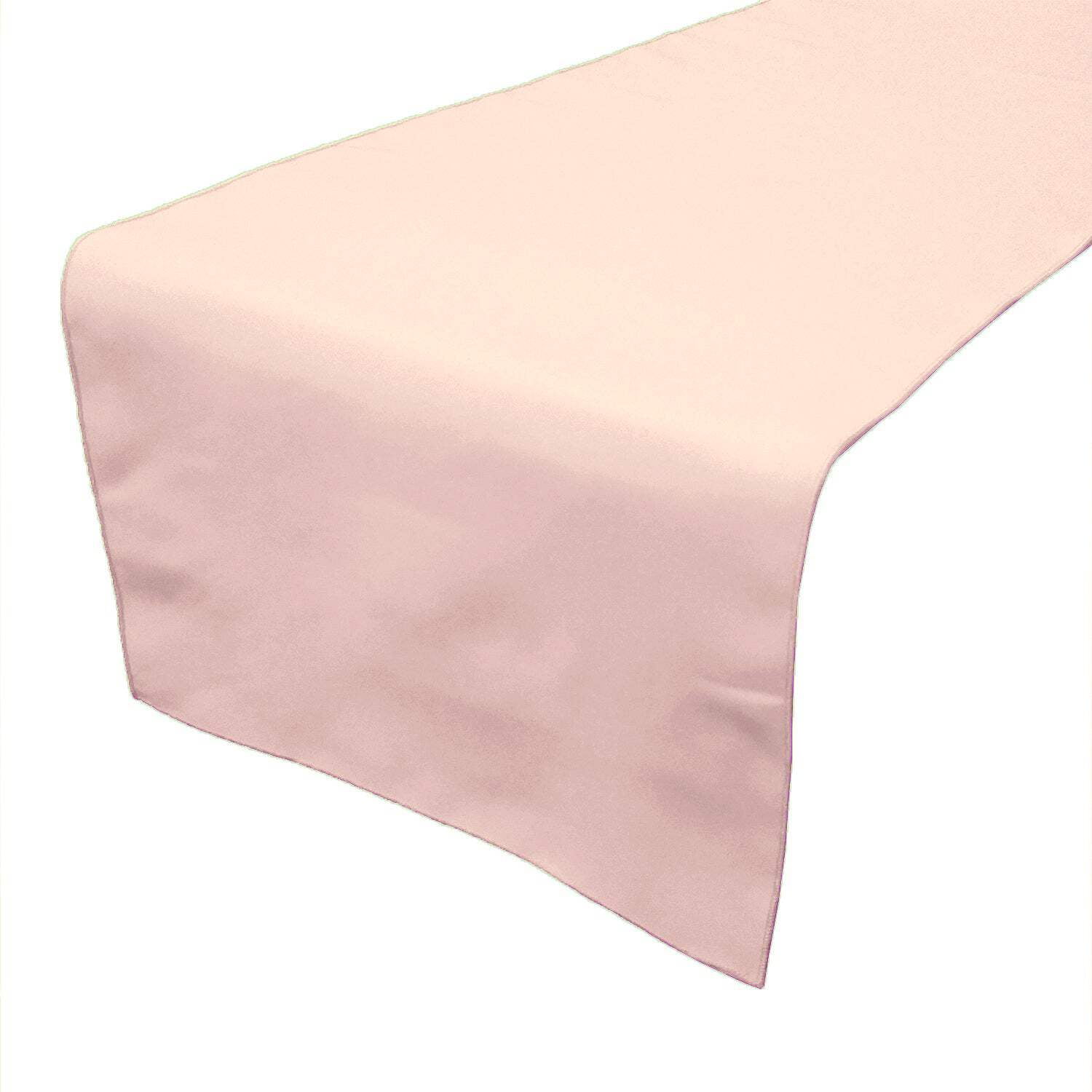 Poplin Table Runner Solid Blush - Walmart.com