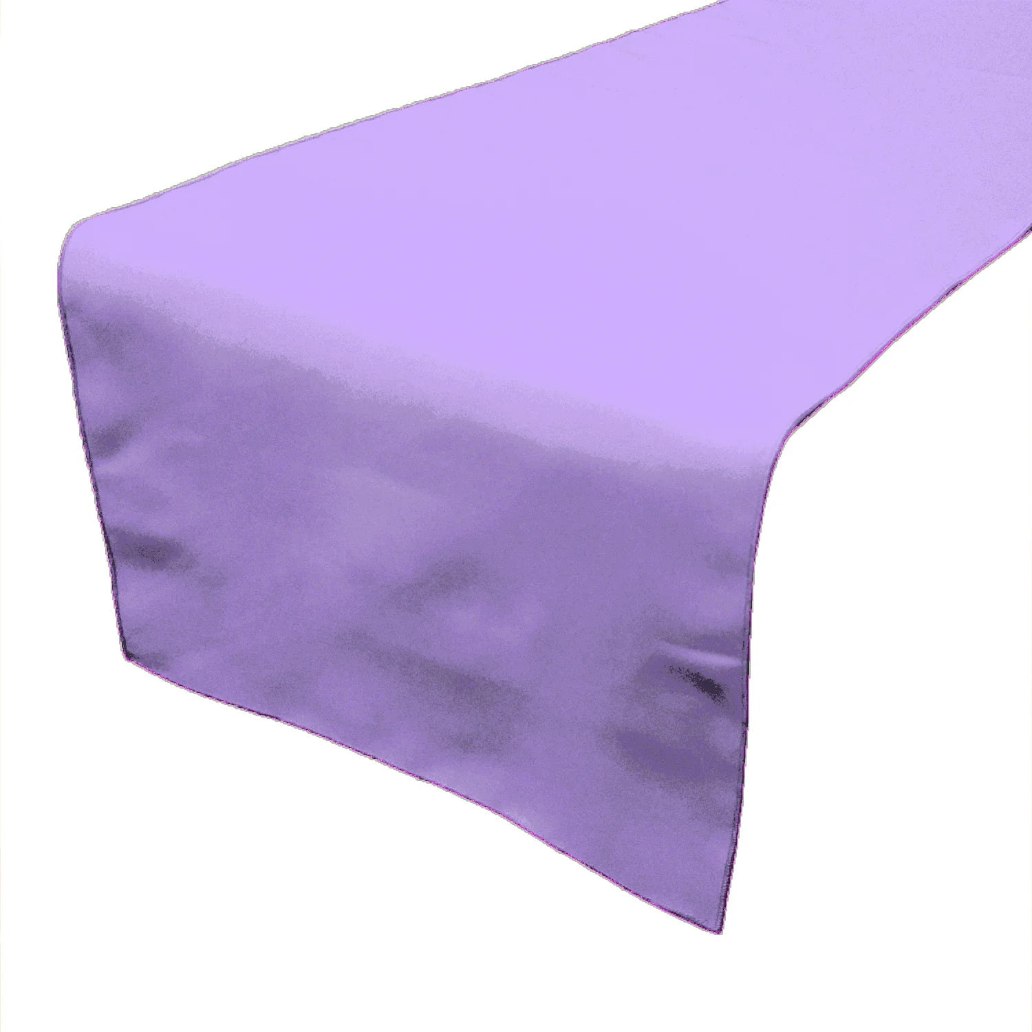 Poplin Table Runner Solid Lavender - Walmart.com