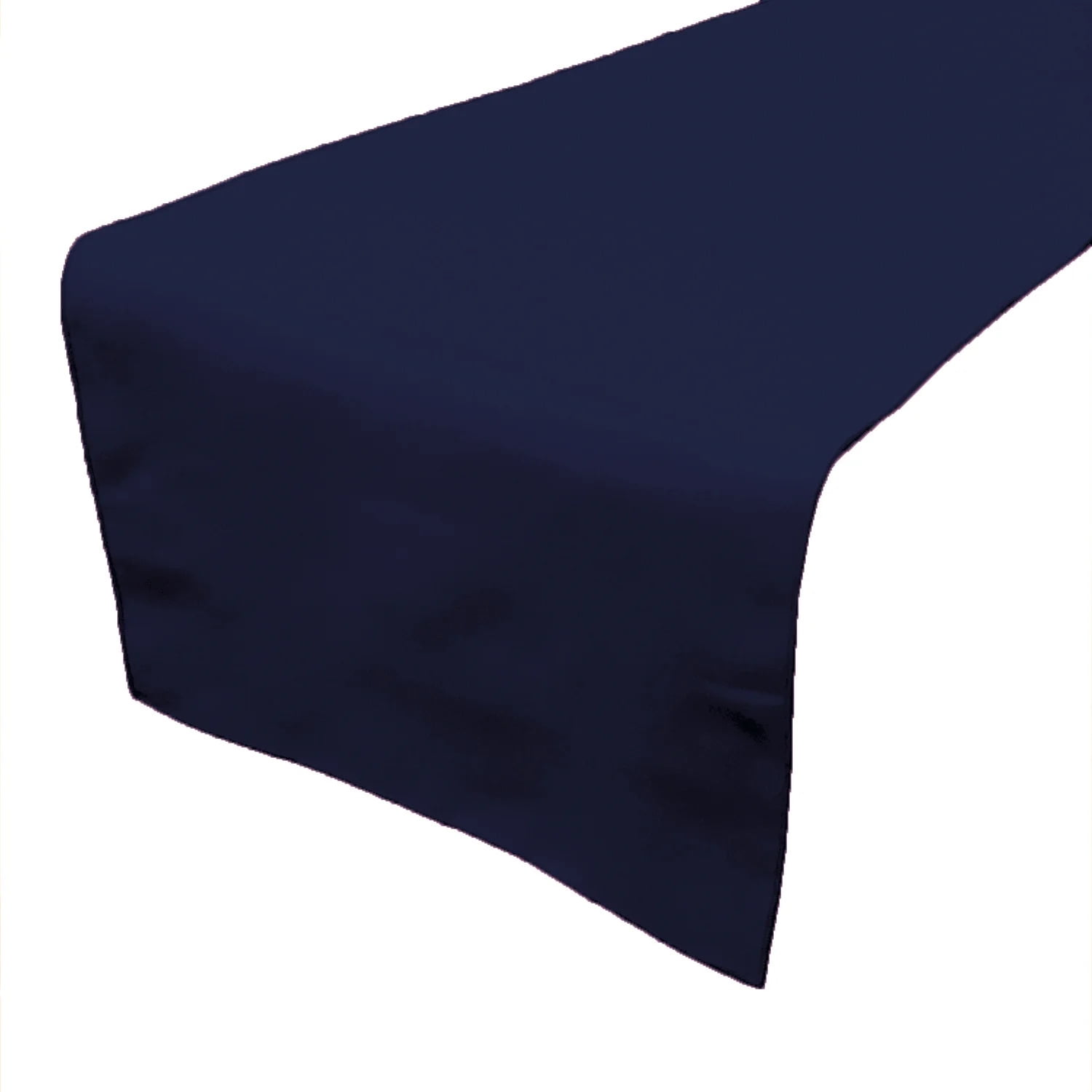 Poplin Table Runner Solid Navy - Walmart.com