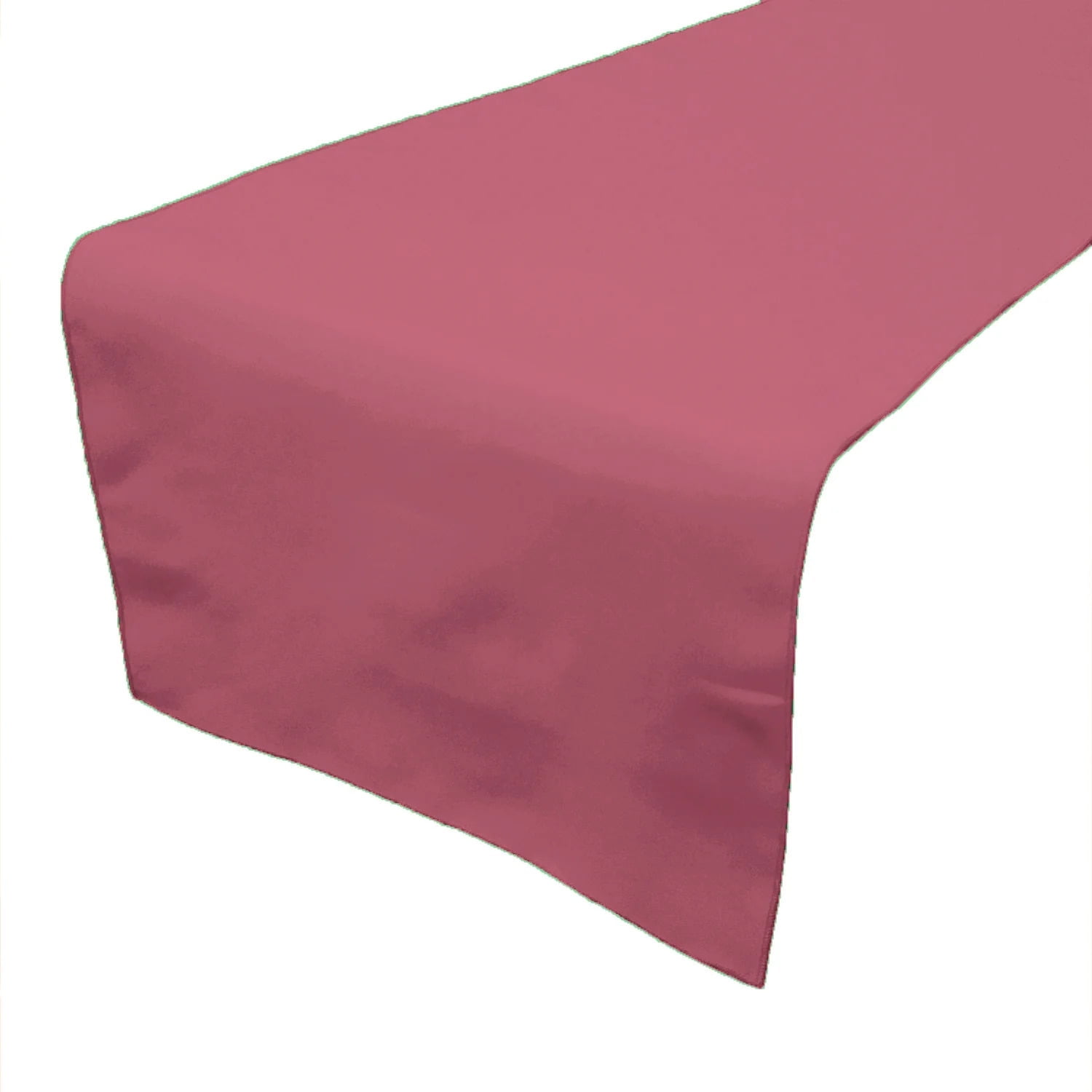 Poplin Table Runner Solid Rose Pink - Walmart.com