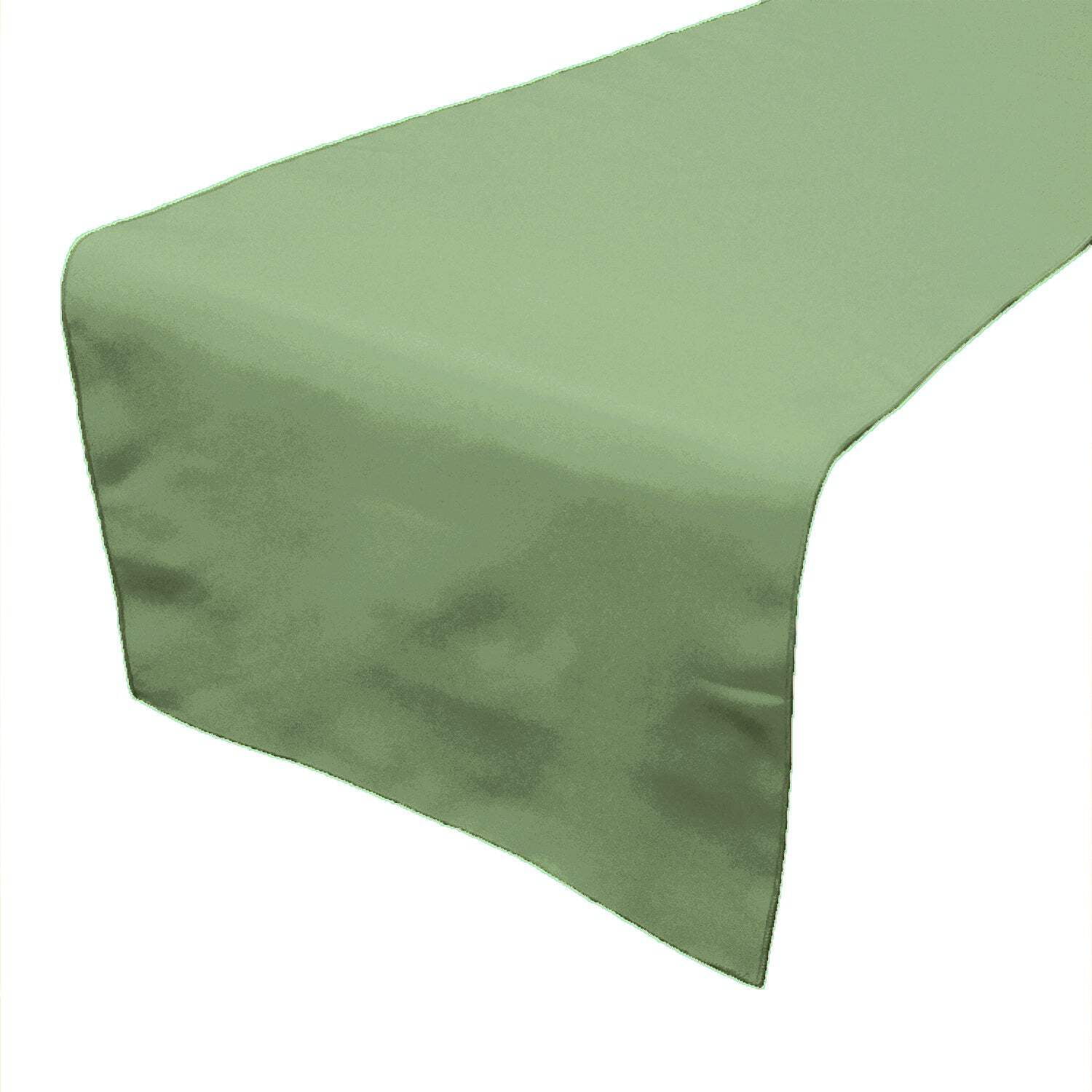 Poplin Table Runner Solid Sage - Walmart.com