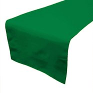 Poplin Table Runner Solid Brown - Walmart.com