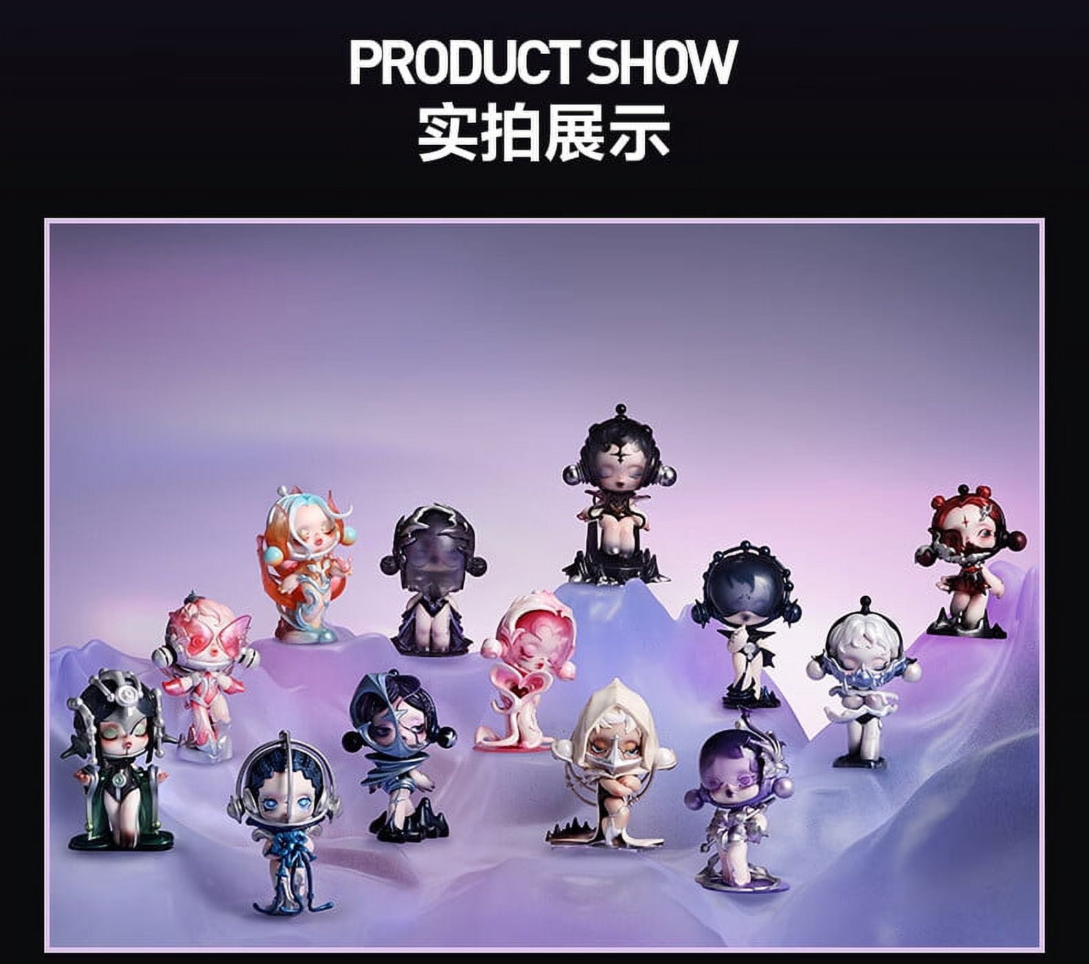 Popmart Labubu Dolls Collectible Fantasy Character Figurines Set 12 ...