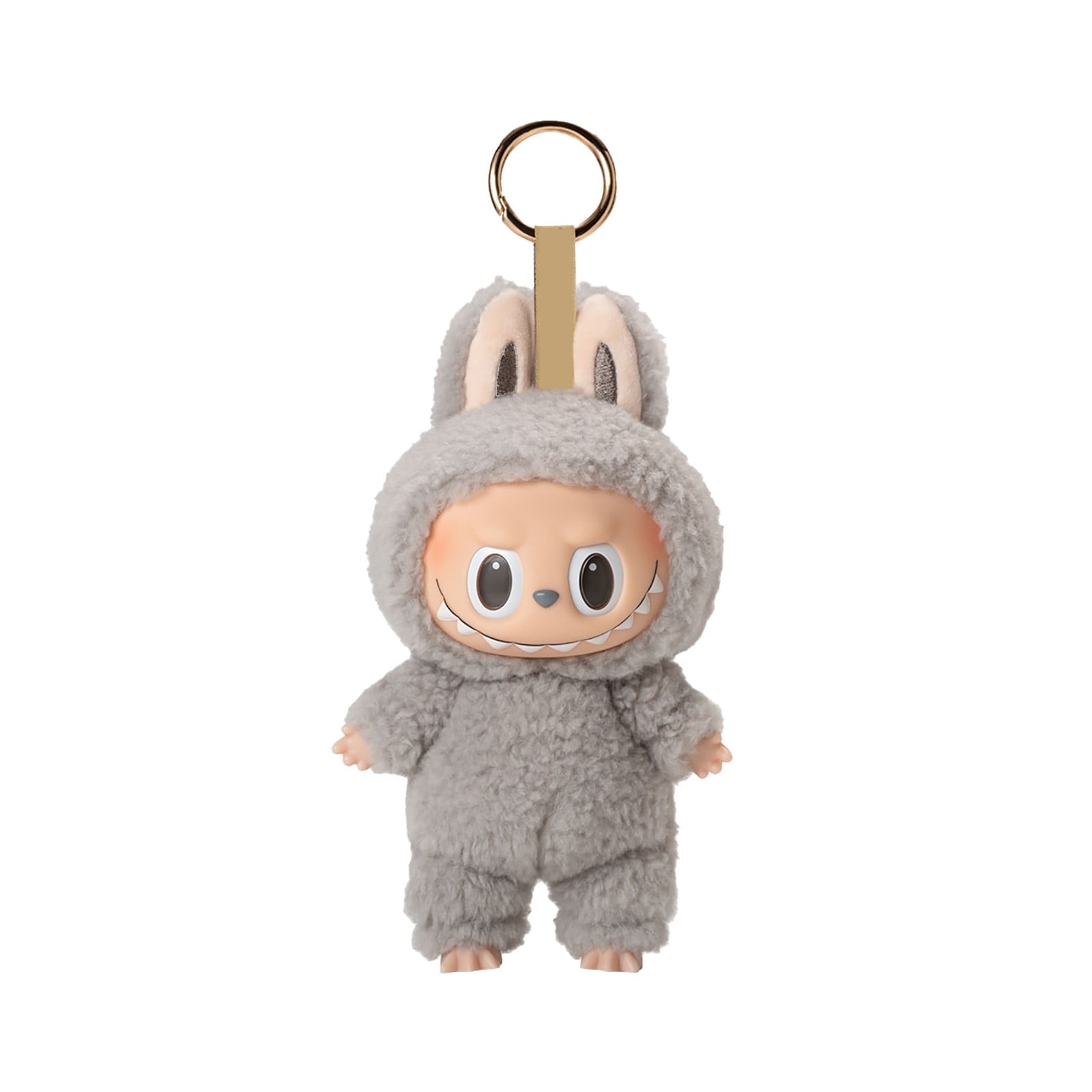 Popmart labubu Labubu pop mart Labubu keychain 1Pcs Gray POP MART ...
