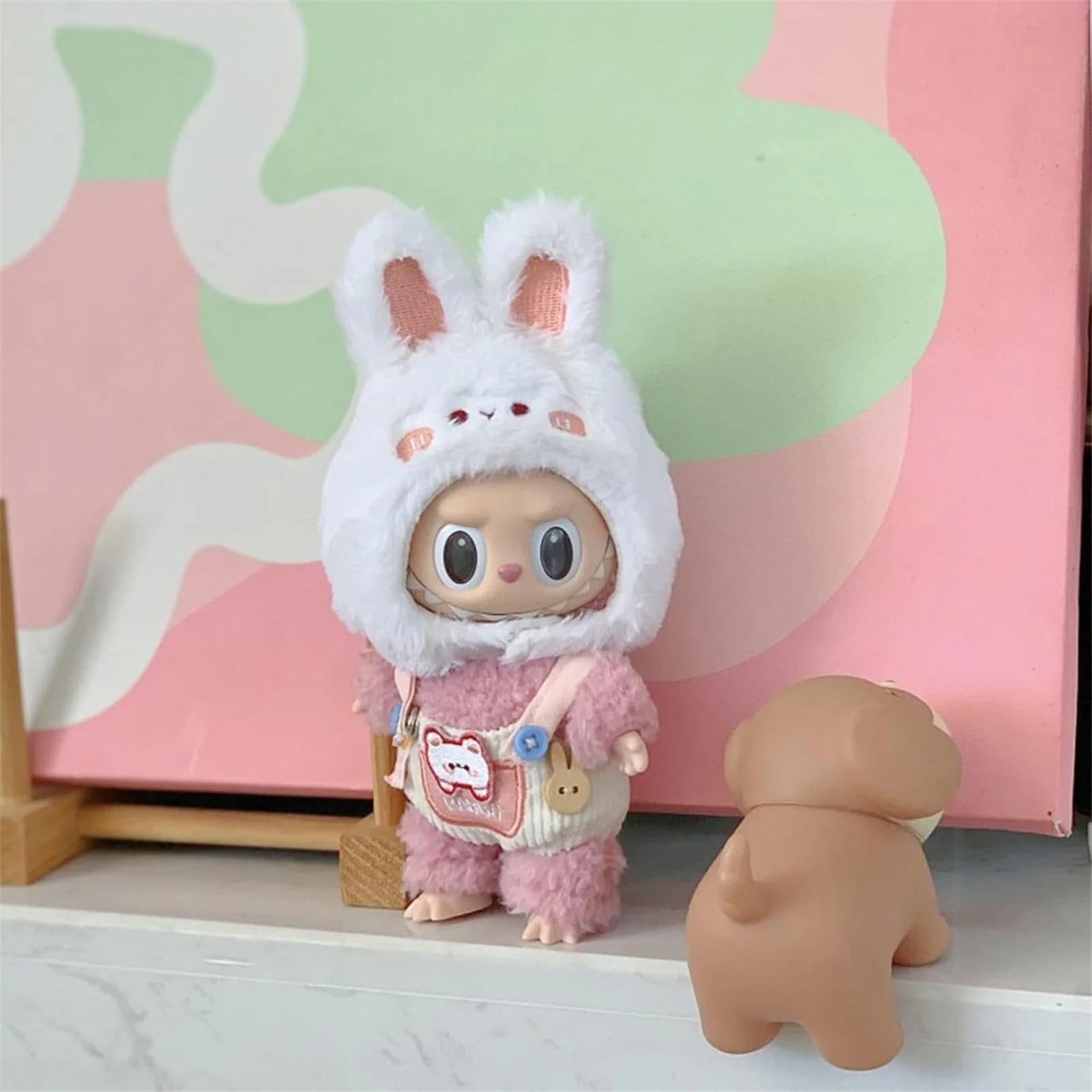 Popmart's Labubu Macaroon Plush Toy - A Gift for Kids' Zany Adventures ...