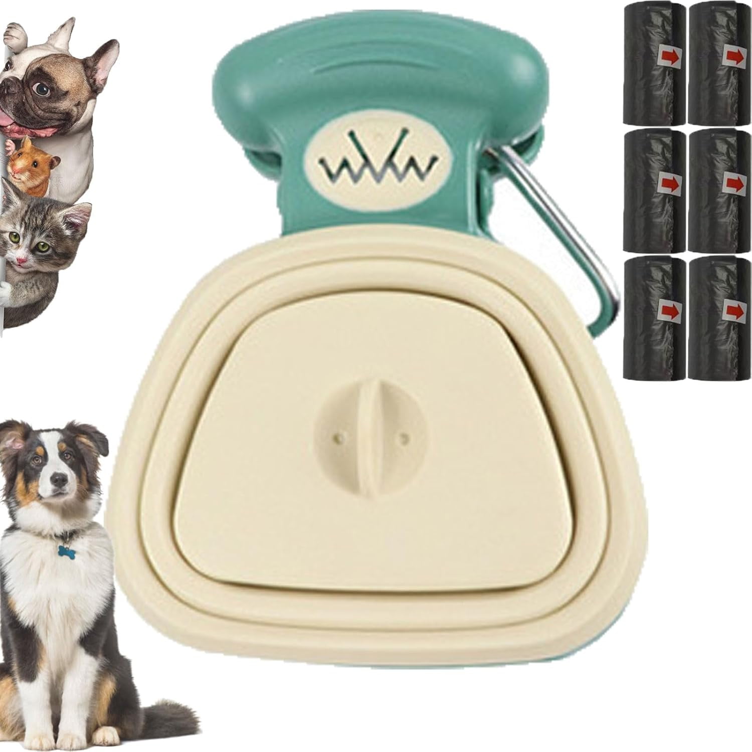 Popo Doggy Scooper, Popodogy Portable Foldable Pet Waste, Dog Pooper Scooper for All Dogs, Pet ...