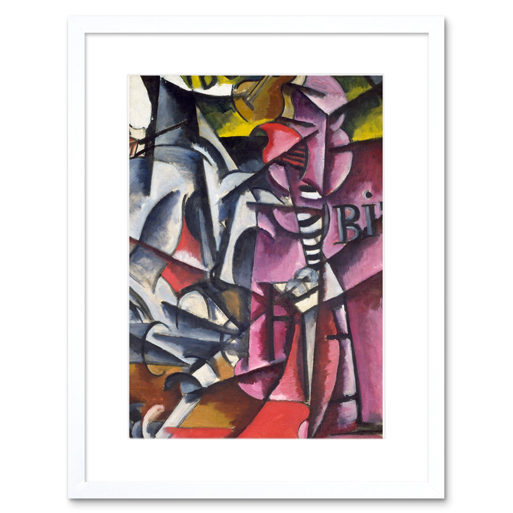 Popova an Homage Painting Framed Wall Art Print - Walmart.com