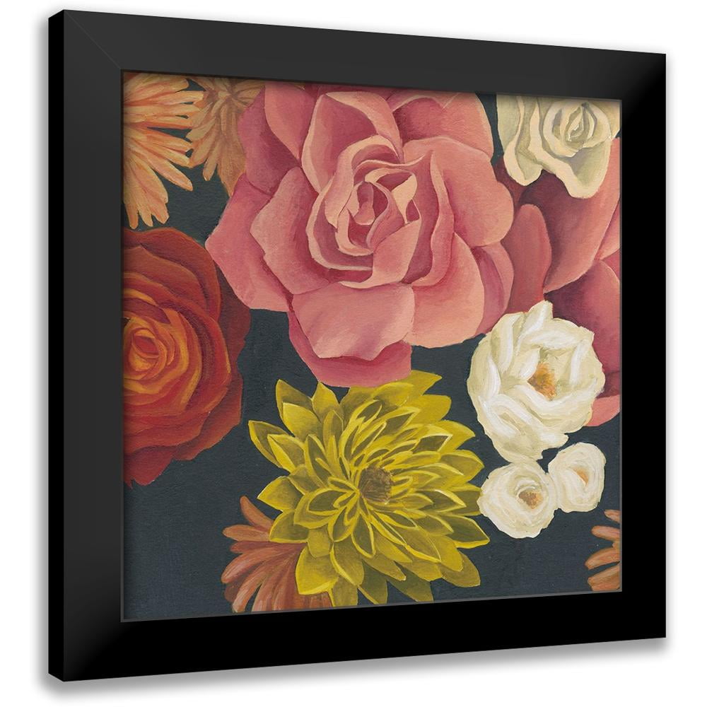 Popp, Grace 12x12 Black Modern Framed Museum Art Print Titled - Custom Flor de Luz IV (ASH ...