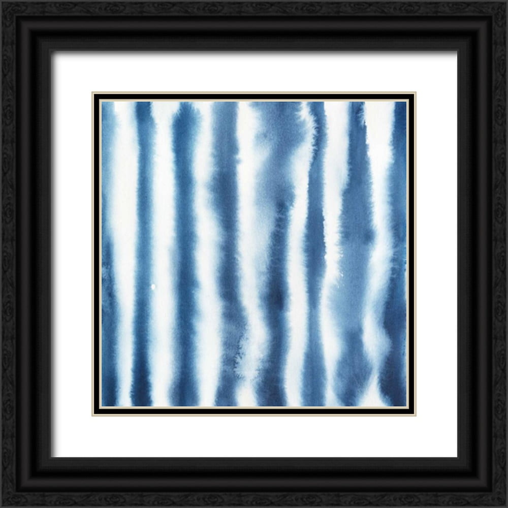 Popp, Grace 12x12 Black Ornate Wood Framed with Double Matting Museum ...