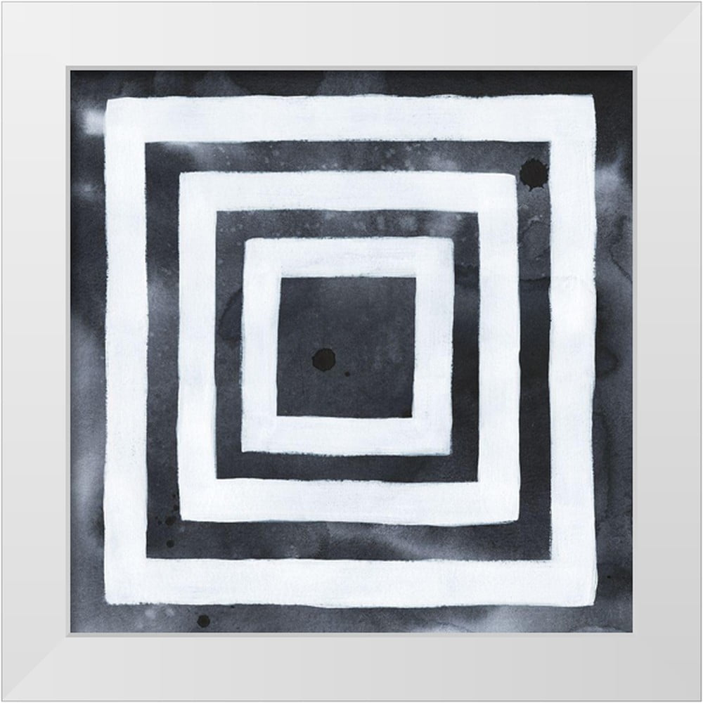 Popp, Grace 12x12 White Modern Wood Framed Museum Art Print Titled ...