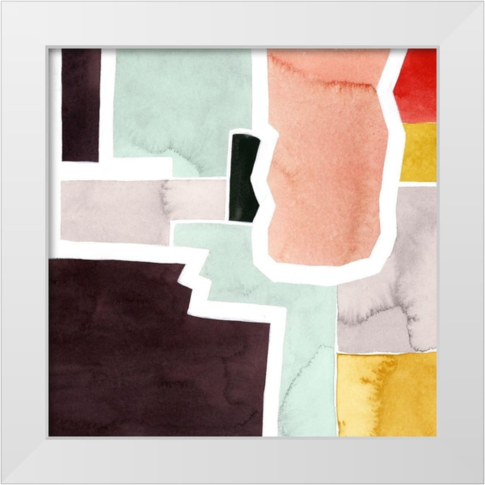 Popp, Grace 12x12 White Modern Wood Framed Museum Art Print Titled ...