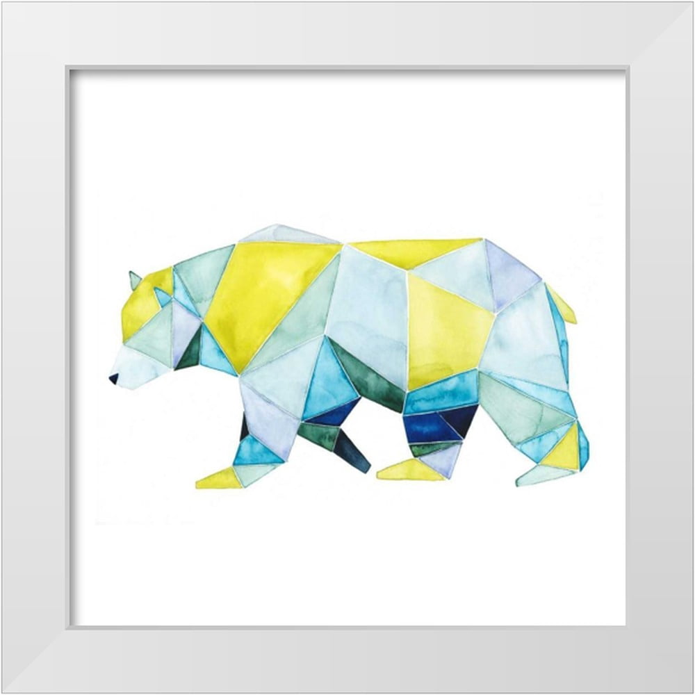 Popp, Grace 12x12 White Modern Wood Framed Museum Art Print Titled ...