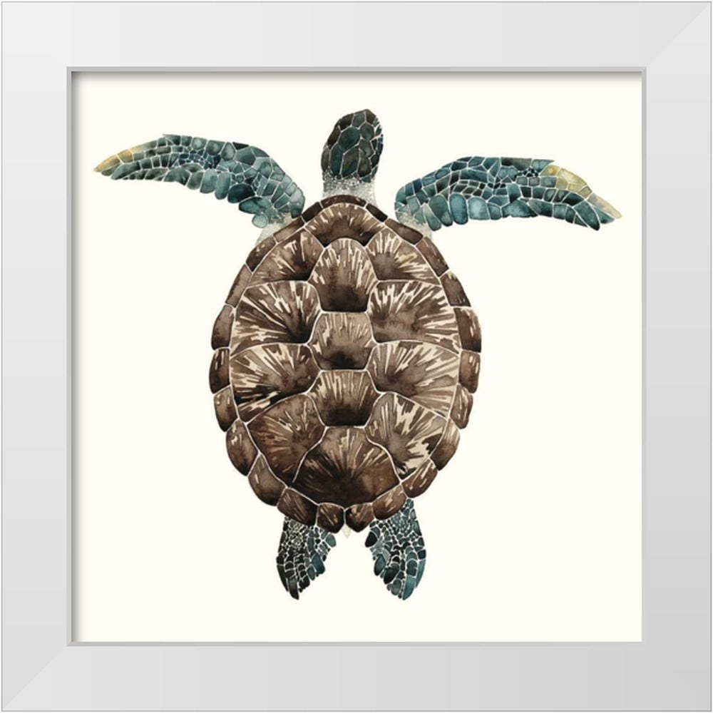 Popp, Grace 12x12 White Modern Wood Framed Museum Art Print Titled ...