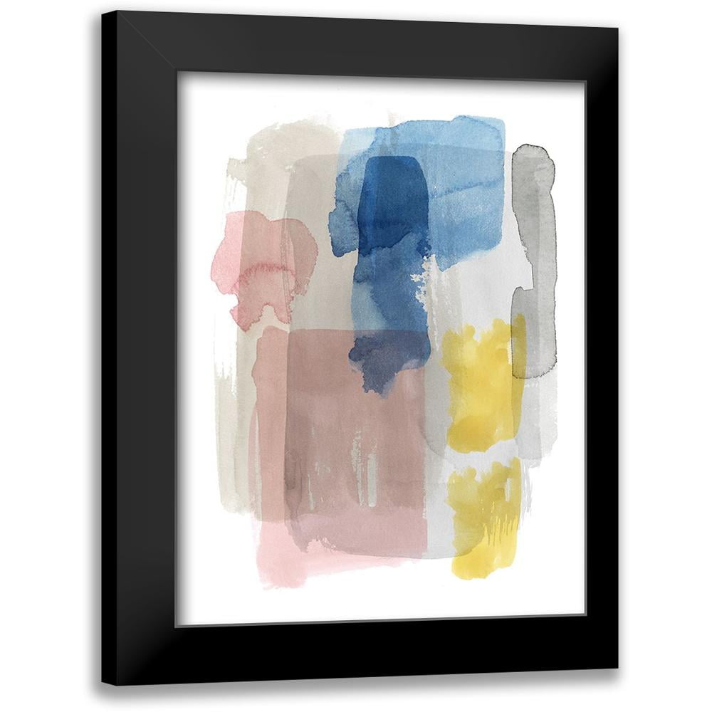 Popp, Grace 12x14 Black Modern Framed Museum Art Print Titled - Puddle ...