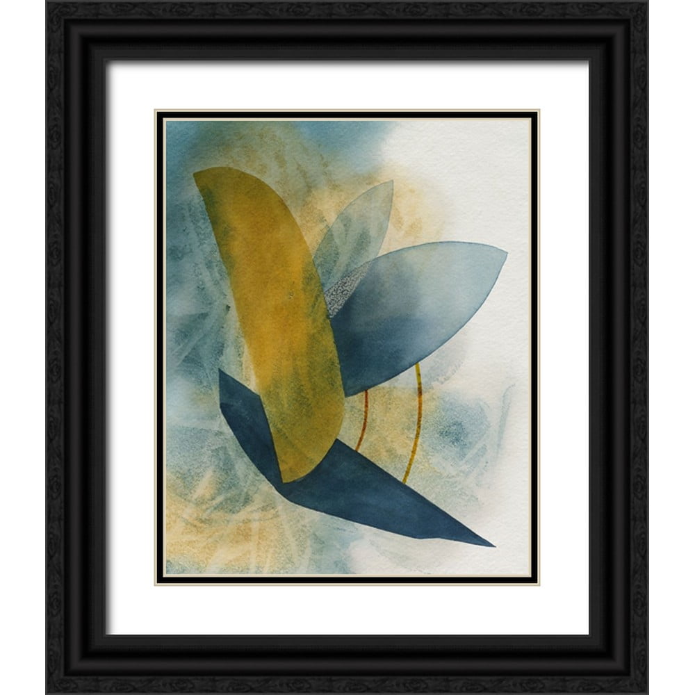 Popp, Grace 12x14 Black Ornate Wood Framed with Double Matting Museum ...