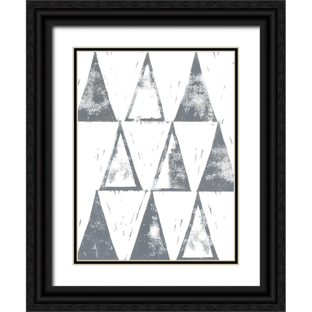 Popp, Grace 12x14 Black Ornate Wood Framed with Double Matting Museum ...