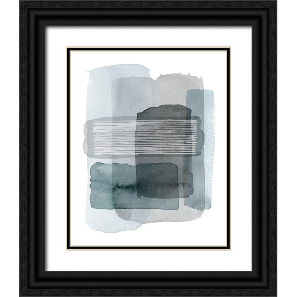 Popp, Grace 12x14 Black Ornate Wood Framed with Double Matting Museum ...