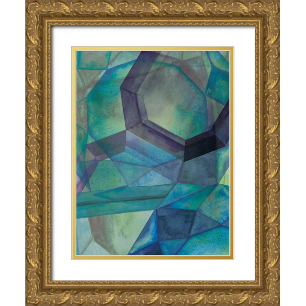 Popp, Grace 12x14 Gold Ornate Wood Framed with Double Matting Museum ...