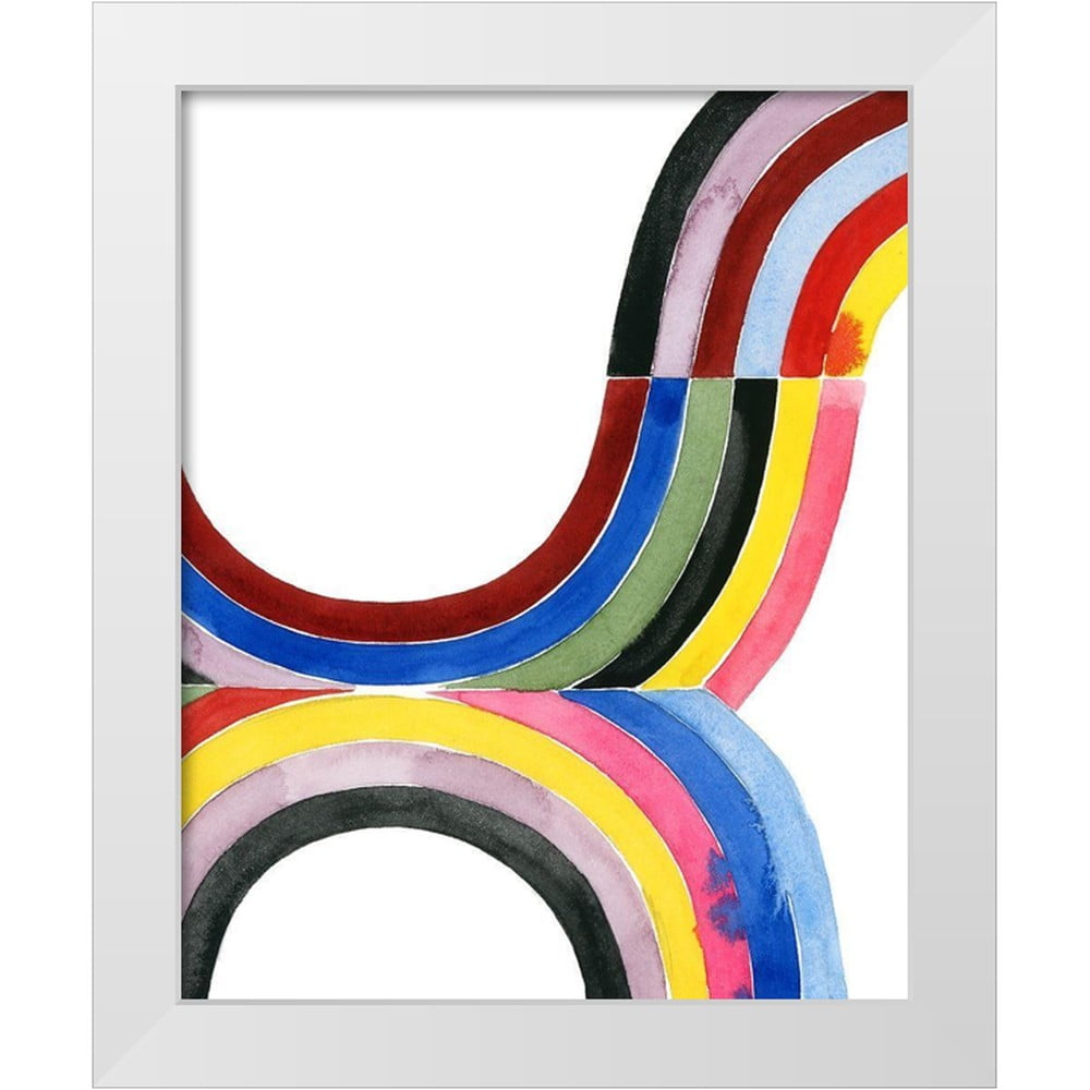 Popp, Grace 12x14 White Modern Wood Framed Museum Art Print Titled ...