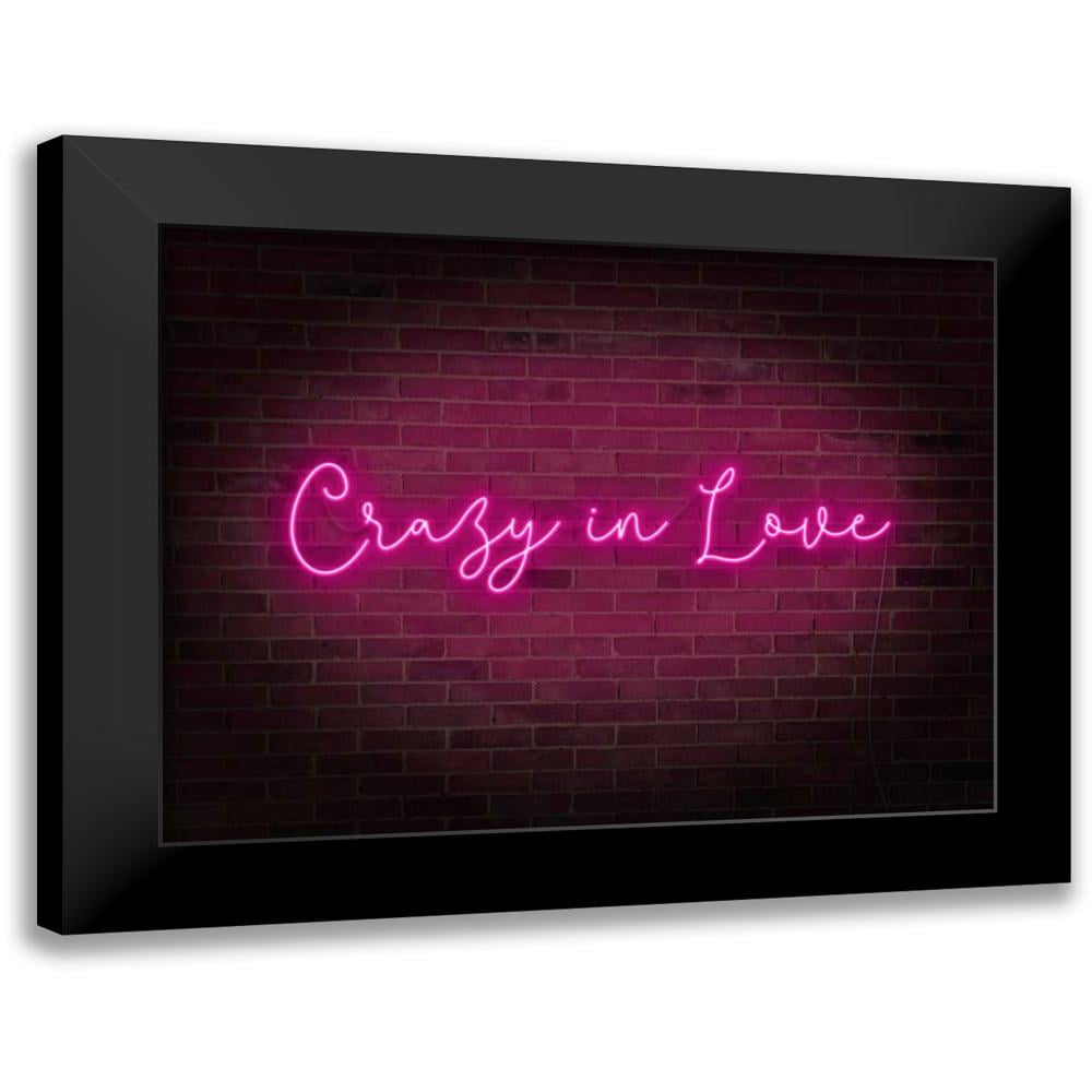 Popp, Grace 14x12 Black Modern Framed Museum Art Print Titled - Neon ...
