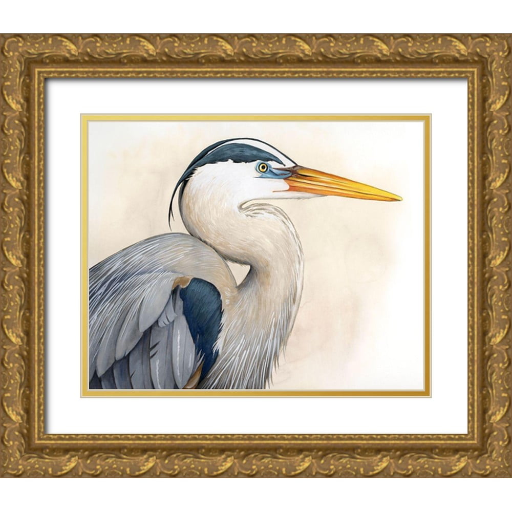 Popp, Grace 14x12 Gold Ornate Wood Framed with Double Matting Museum ...