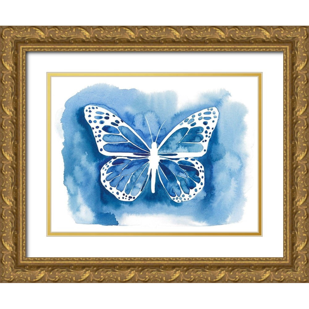 Popp, Grace 14x12 Gold Ornate Wood Framed with Double Matting Museum ...