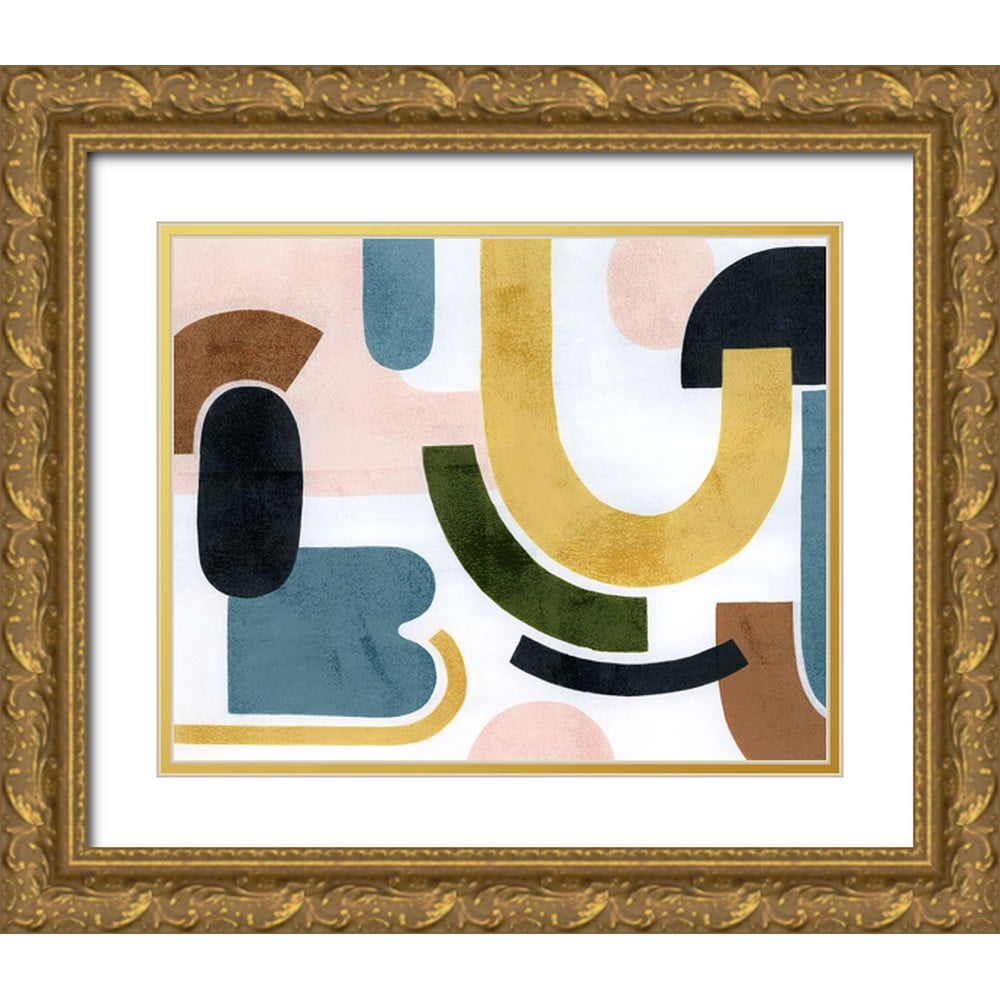 Popp, Grace 14x12 Gold Ornate Wood Framed with Double Matting Museum ...