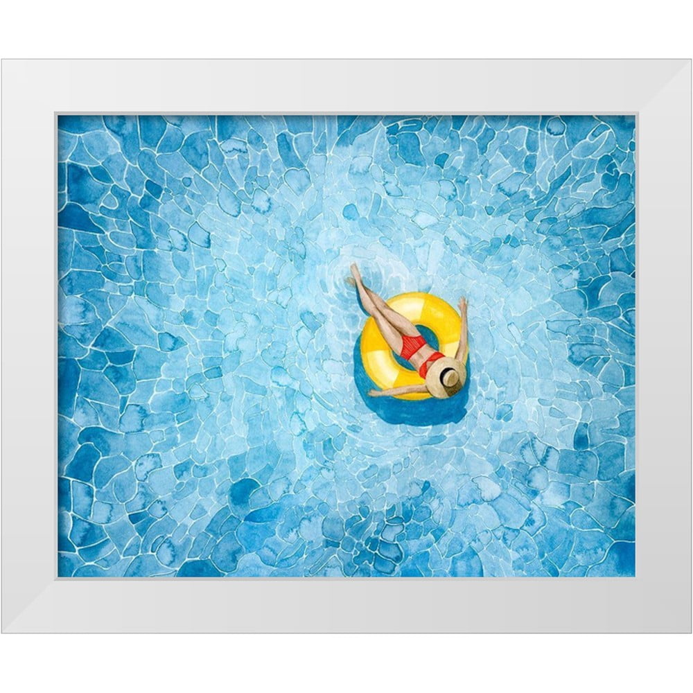Popp, Grace 14x12 White Modern Wood Framed Museum Art Print Titled ...