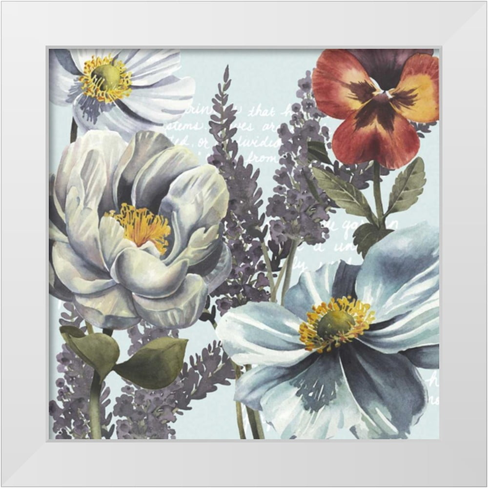 Popp, Grace 15x15 White Modern Wood Framed Museum Art Print Titled - Garden Submergence I ...
