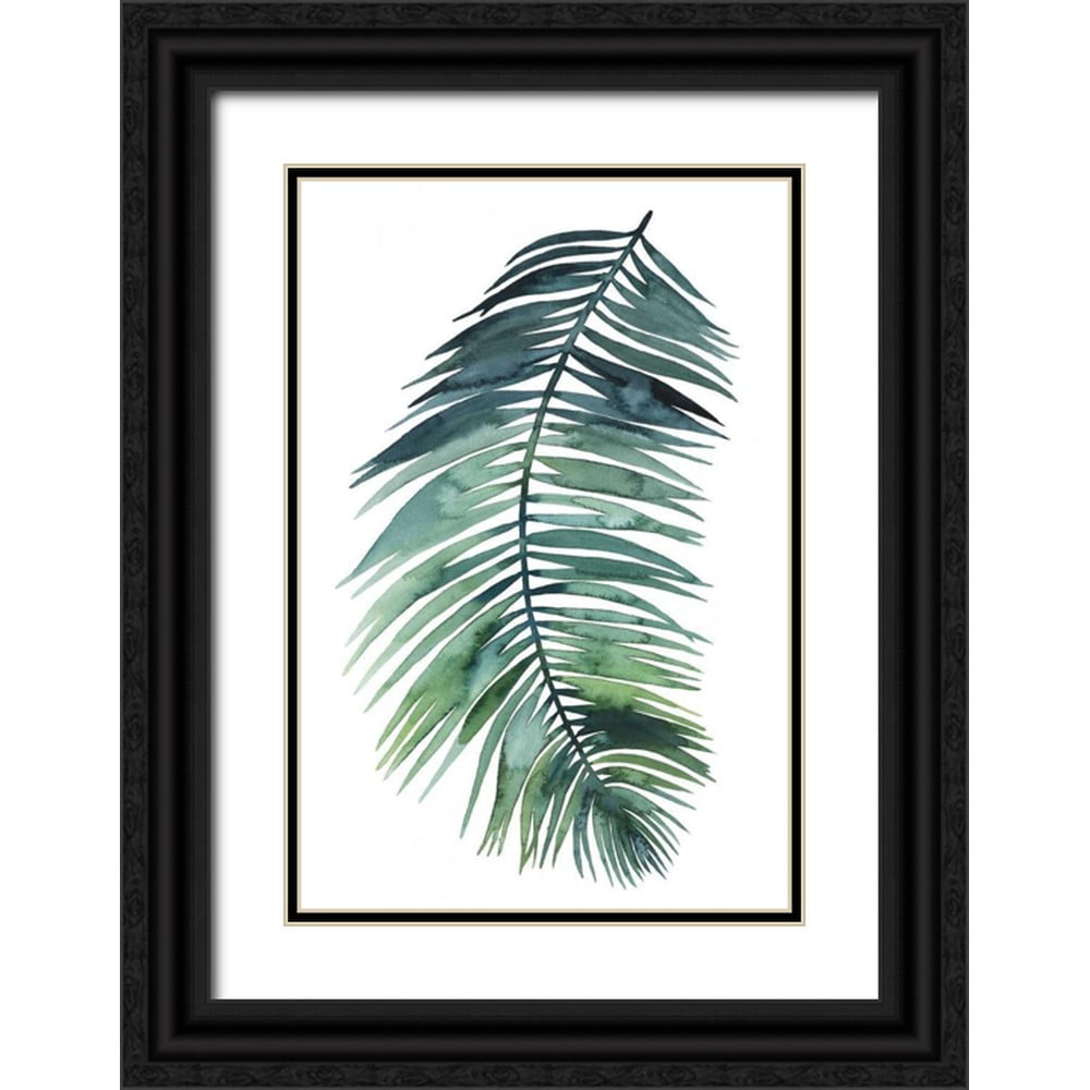 Popp, Grace 17x24 Black Ornate Wood Framed with Double Matting Museum ...