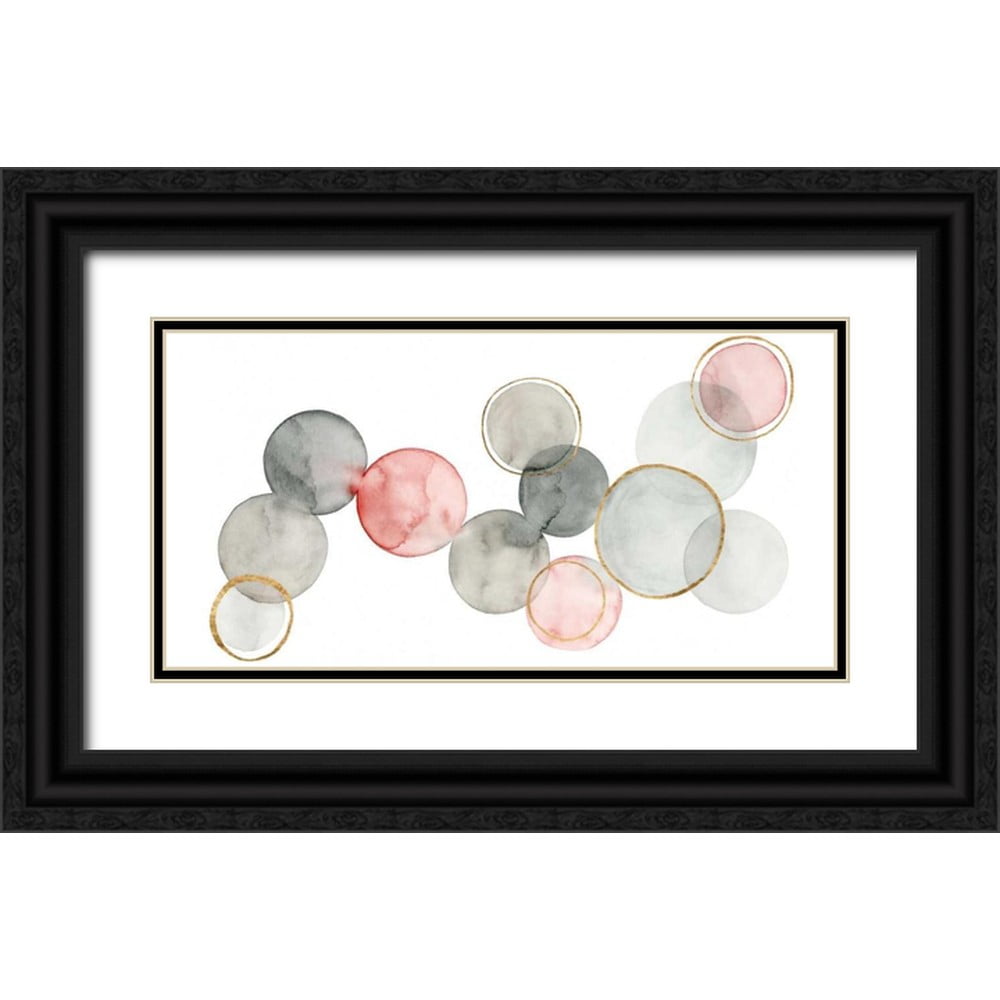 Popp, Grace 18x11 Black Ornate Wood Framed with Double Matting Museum ...