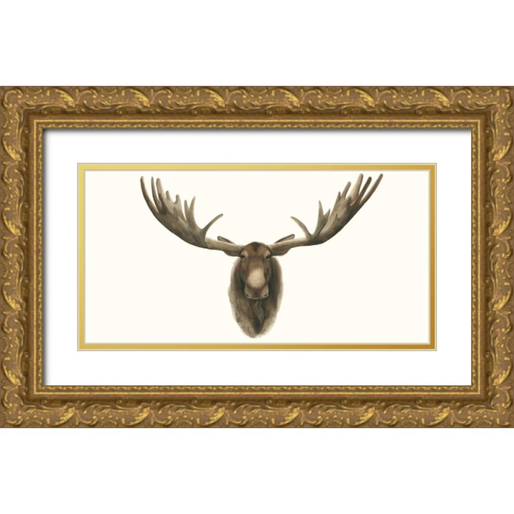 Popp, Grace 18x11 Gold Ornate Wood Framed with Double Matting Museum ...