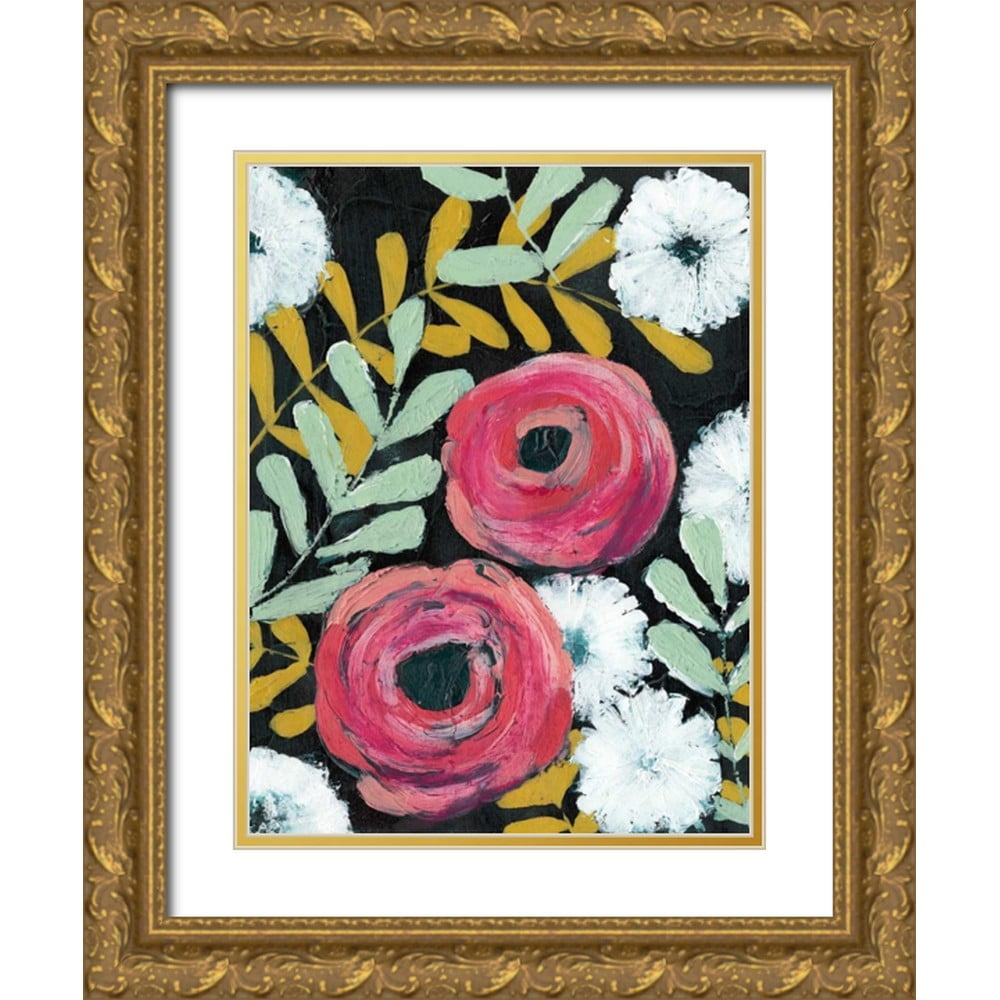 Popp, Grace 19x24 Gold Ornate Wood Framed with Double Matting Museum ...