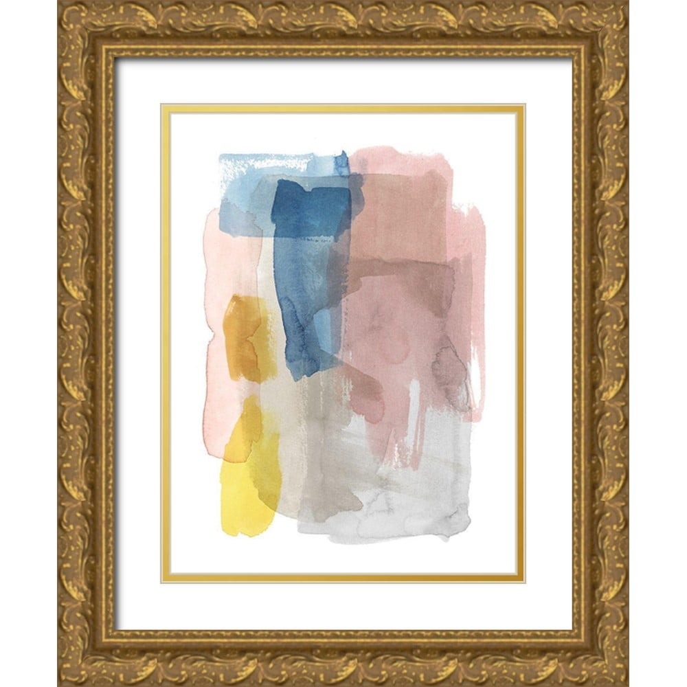 Popp, Grace 19x24 Gold Ornate Wood Framed with Double Matting Museum ...